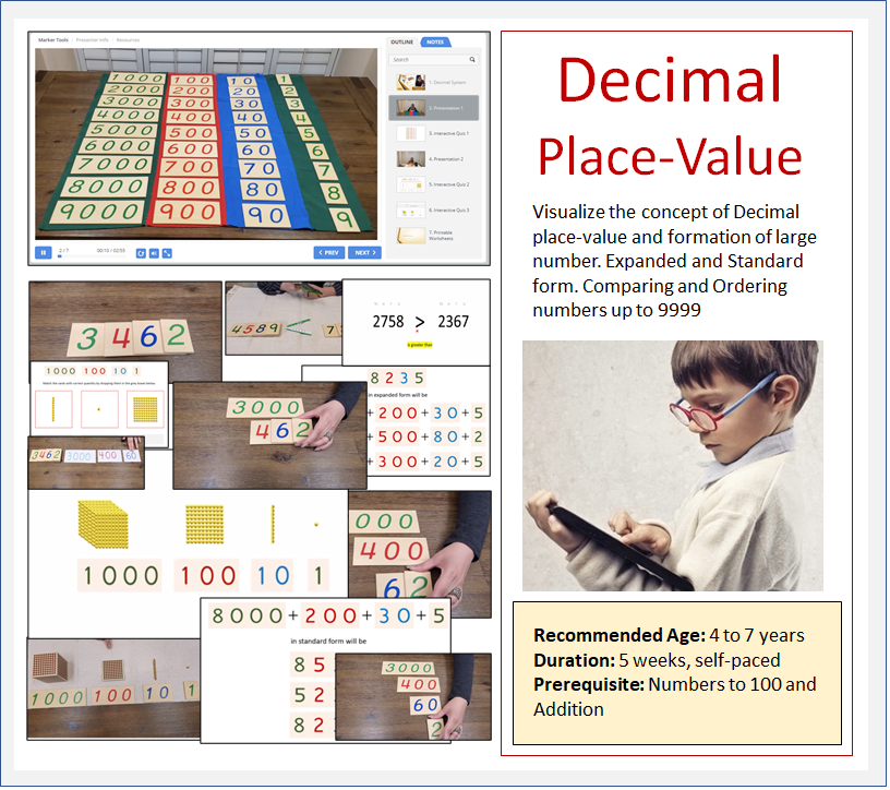 Montessori Math - Decimal Place-Value – Montessori Experience