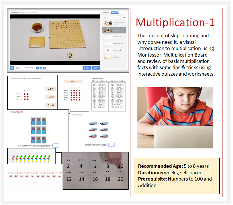 Montessori Math: Multiplication – Montessori Experience