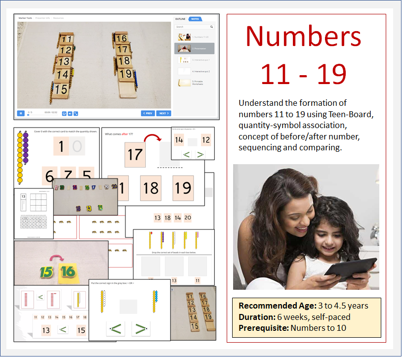 Montessori Math - Numbers to 10 – Montessori Experience